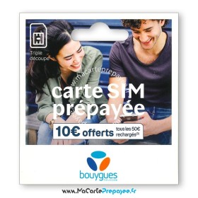 Carte SIM prépayée : comment çà marche